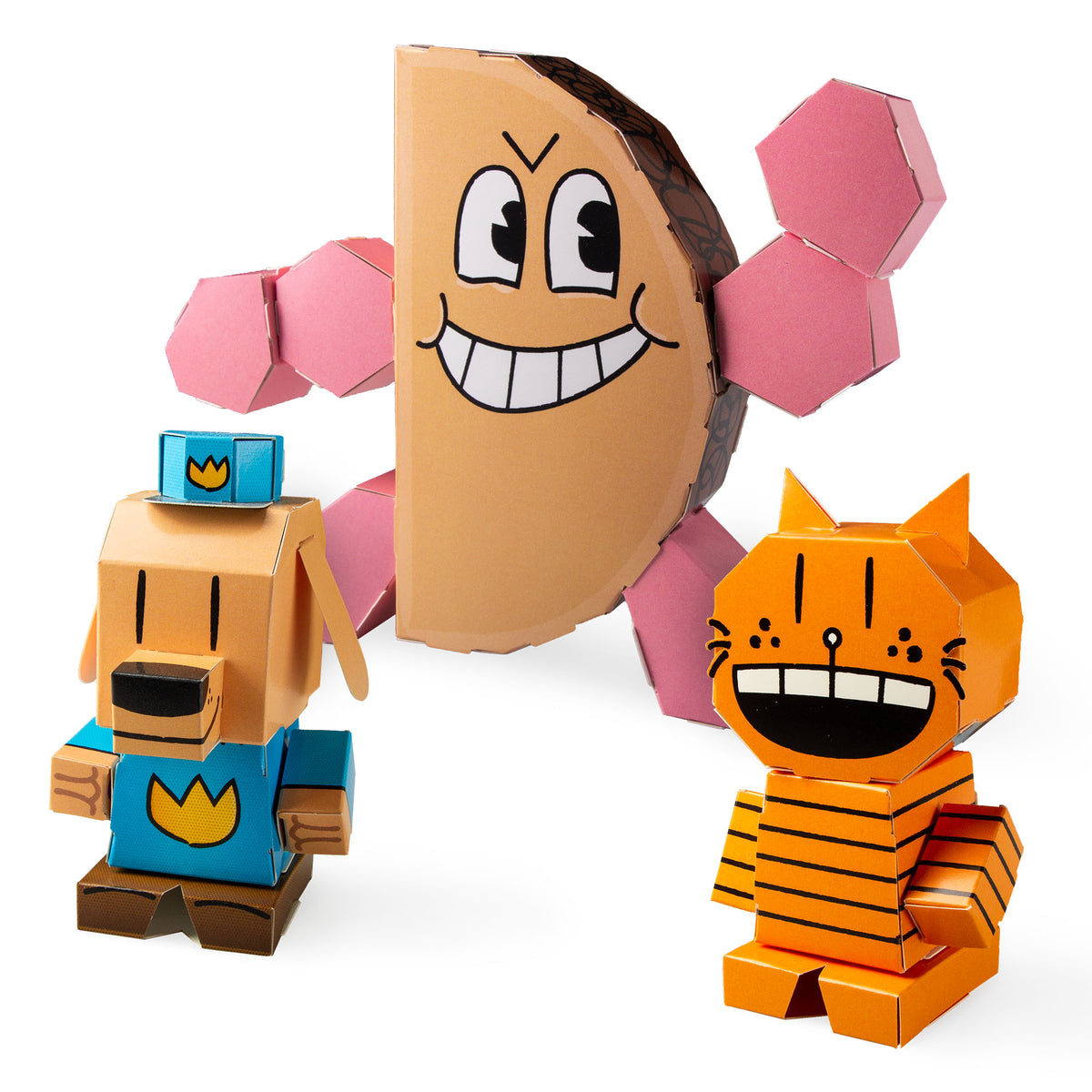 CUBLES Dog Man Set (Dog Man, Petey, Philly) – Cubles